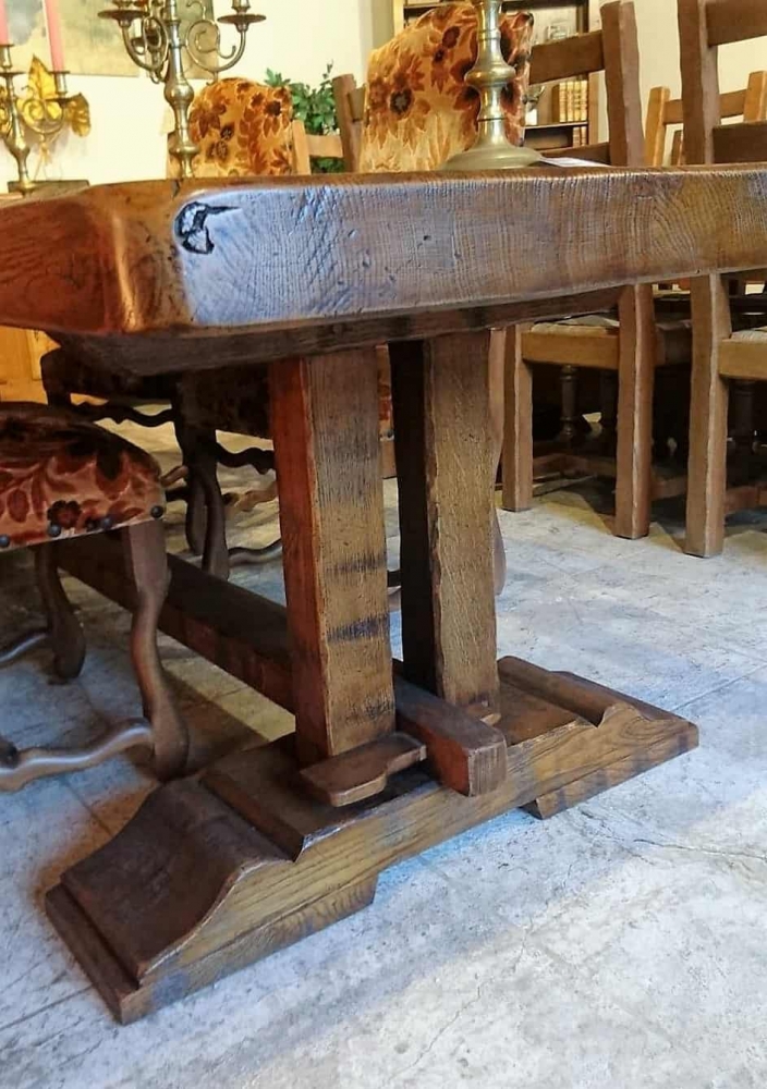 Table Monastère - ébénisterie Priolo